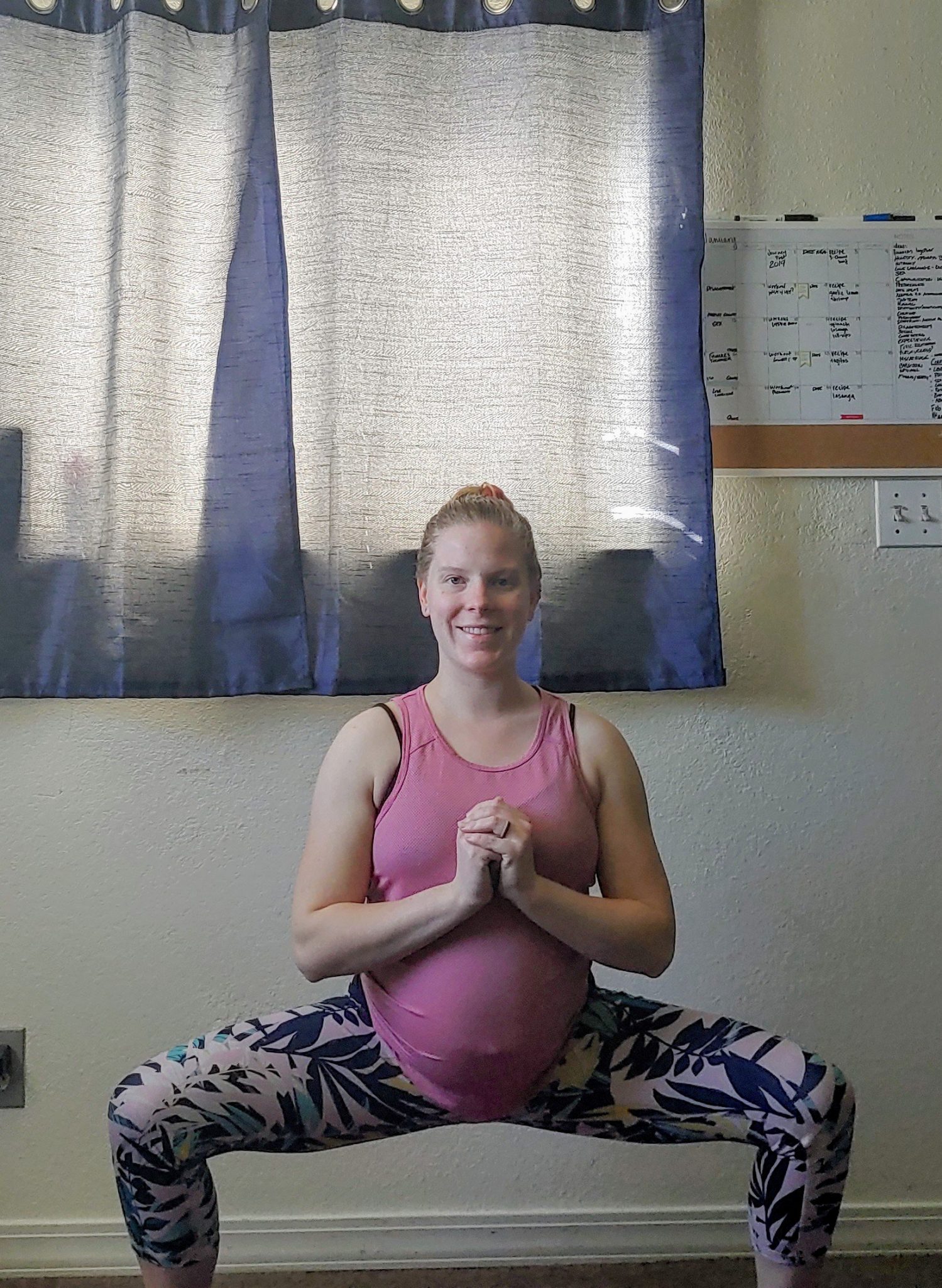 A Pregnancy Squat Challenge for Every Trimester - One Fit Mamma