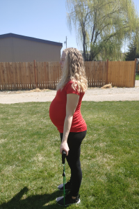 Resistance Band Upper Body Pregnancy Workout - One Fit Mamma
