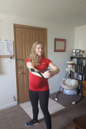 Resistance Band Ab Workout During Pregnancy - One Fit Mamma