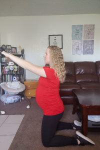 Resistance Band Ab Workout During Pregnancy - One Fit Mamma